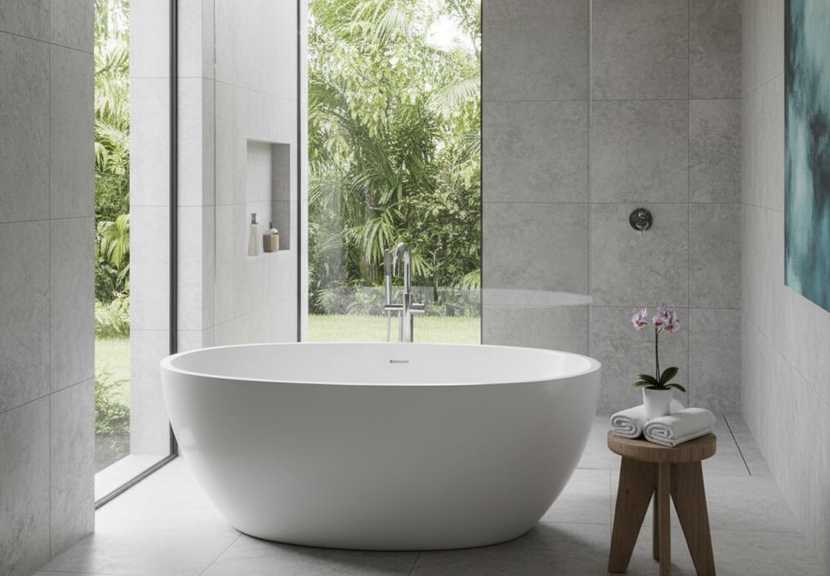 Quels styles de baignoires choisir pour une salle de bain contemporaine ...